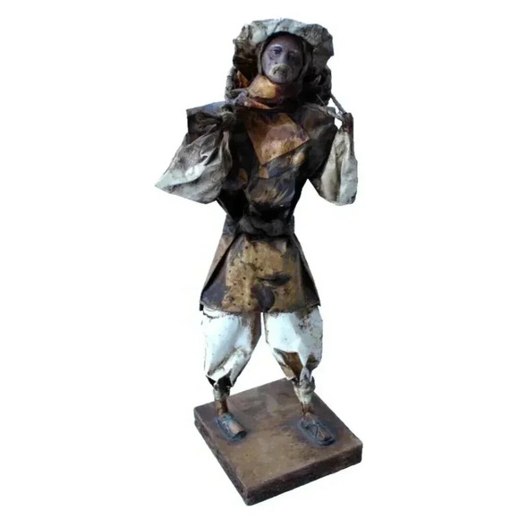 Decor | Accents | Vintage Mexican Handmade Folk Art Village People ...